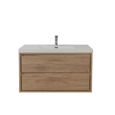 42 Inch Vanities - Floating - Bathroom Vanities - Bath - The Home Depot