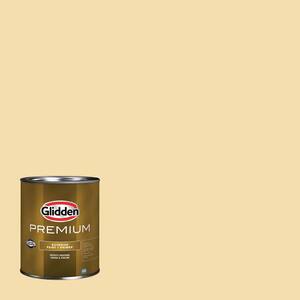 Glidden 8 oz. PPG1209-3 Dusty Yellow Satin Interior Paint Sample ...