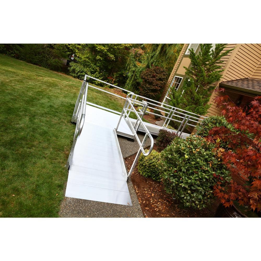 30 ft. L-Shaped Aluminum Wheelchair Ramp Kit with Philippines | Ubuy