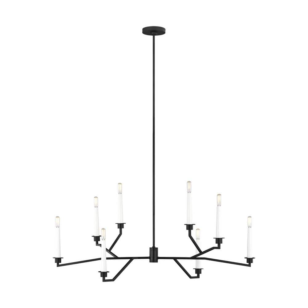 Generation Lighting ED Ellen DeGeneres Hopton 8-Light Midnight Black ...
