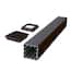 Fiberon CountrySide 5 in. x 5 in. Simply Brown Post Sleeve Base ...