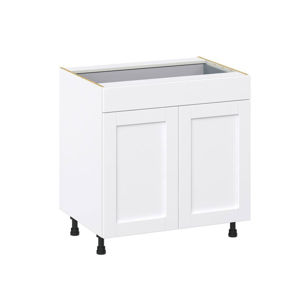 J COLLECTION Milton 33 in. W x 24 in. D x 34.5 in. H Assembled Shaker ...
