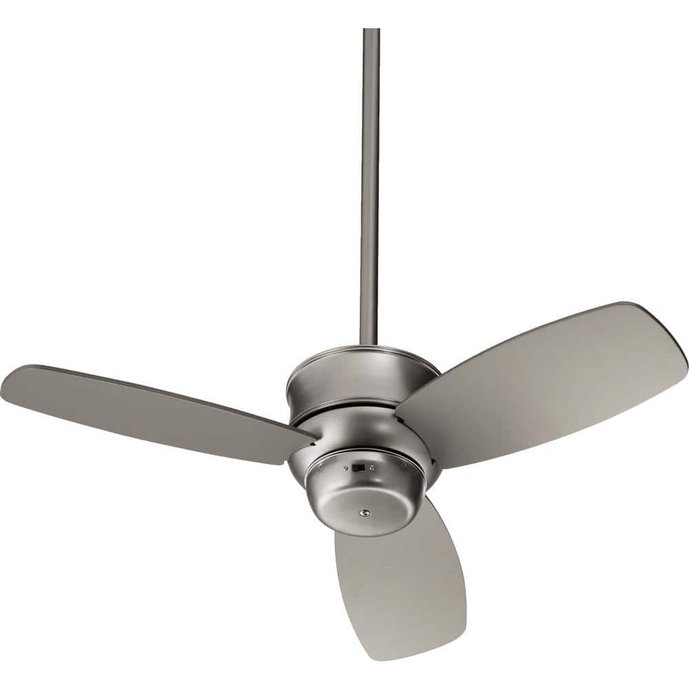 Quorum INTERNATIONAL Gusto 32 in. Indoor Satin Nickel Ceiling Fan 32323 ...