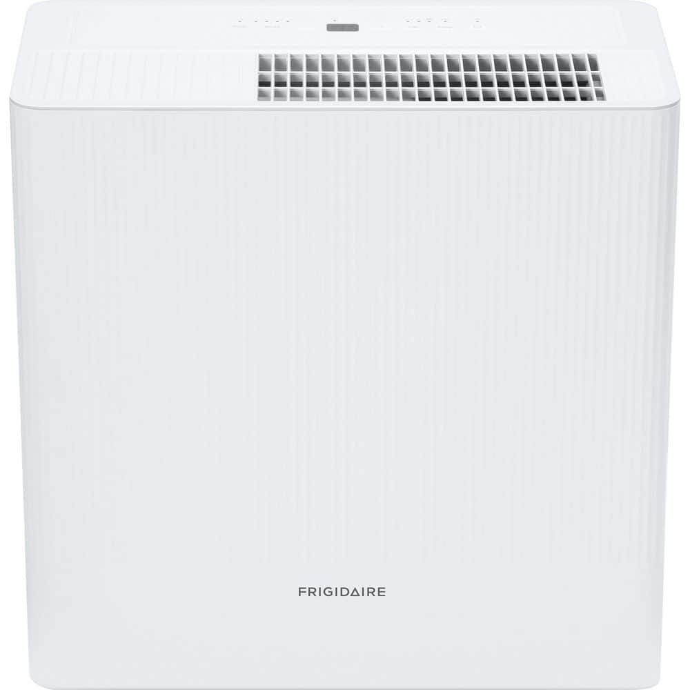 Frigidaire 50 pt. 4500 sq. ft. Dehumidifier in. White with Pump and ...