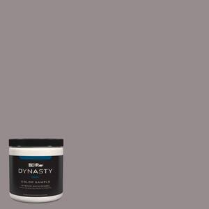 BEHR DYNASTY 8 oz. #T18-03 Graylac Eggshell Enamel Stain-Blocking ...