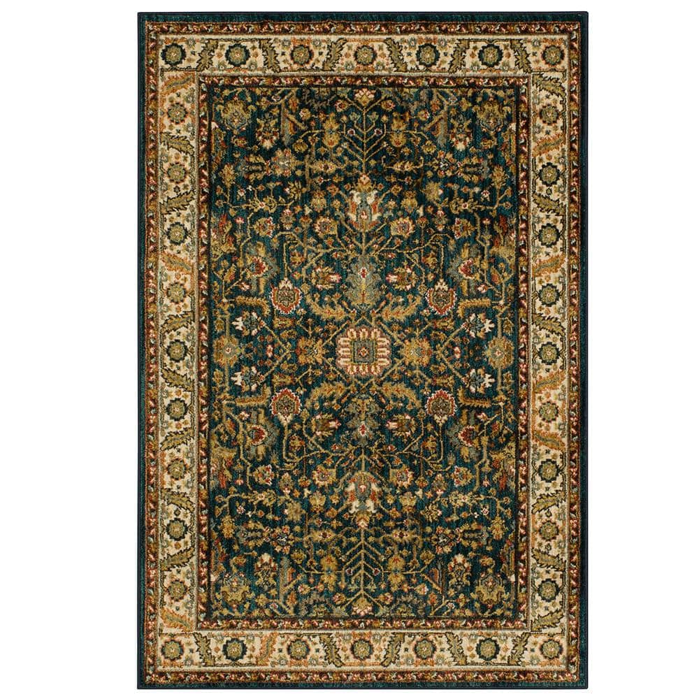 Reviews for Home Decorators Collection Mariah Sapphire 5 ft. 3 in. x 7 ...