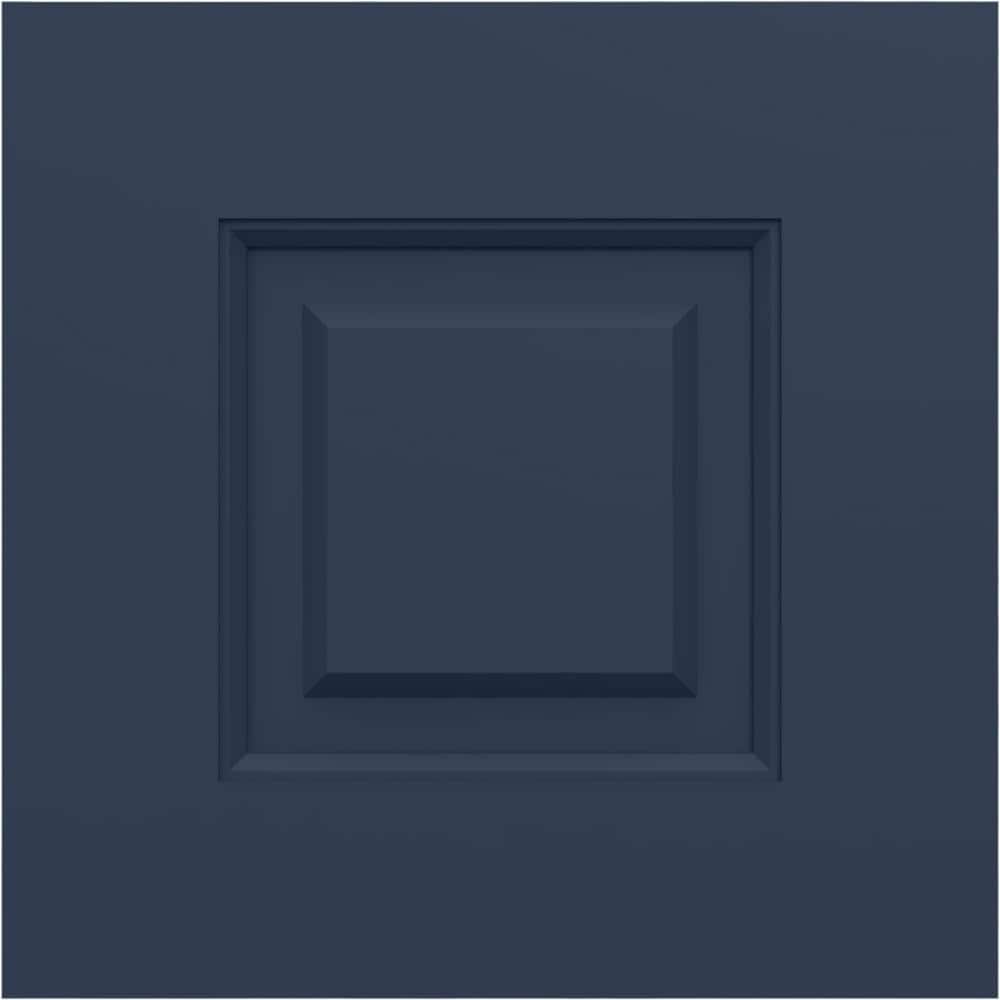 Ekena Millwork 12-in W x 12-in H True Fit PVC Raised Panel Shutters ...