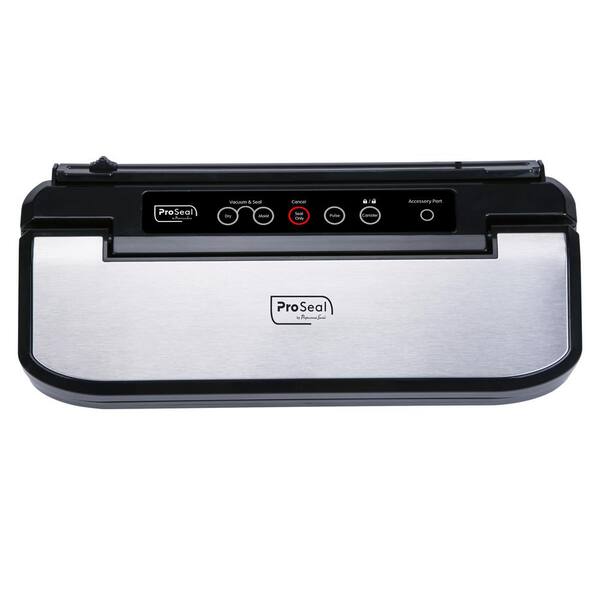 Reviews For ProSeal Black Food Vacuum Sealer With 11 8 In Airtight Heat Seal Dry And Moist 