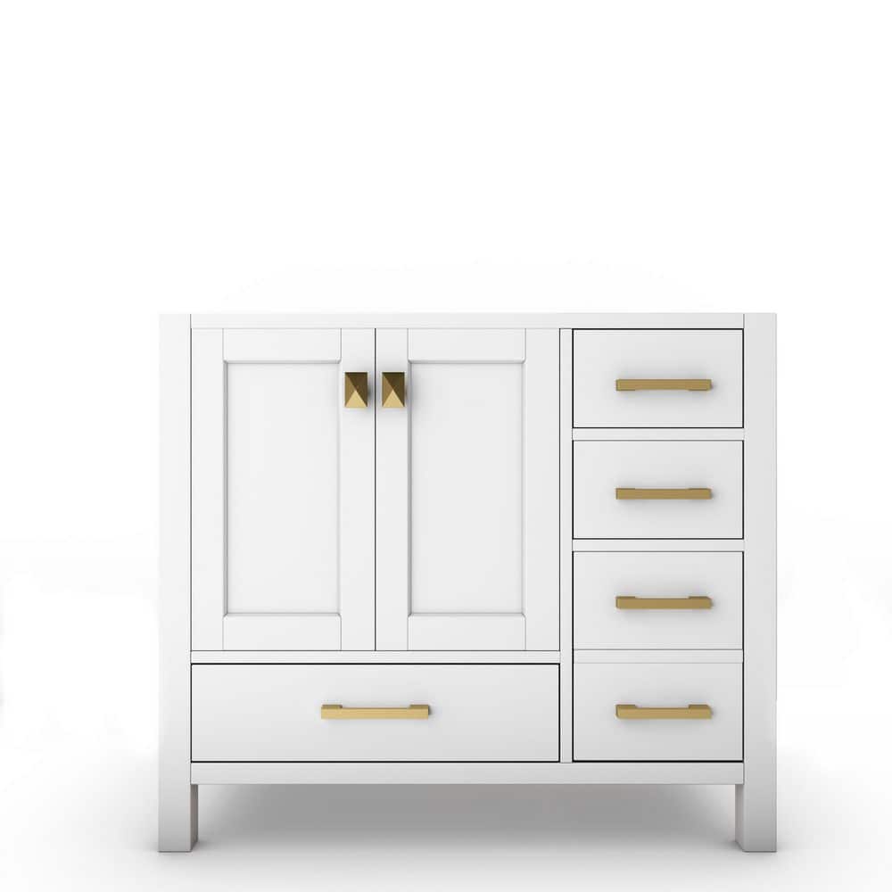 castellousa Yamyam 35 in. W x 21.75 in. D x 33 in. H Left Side Basin ...