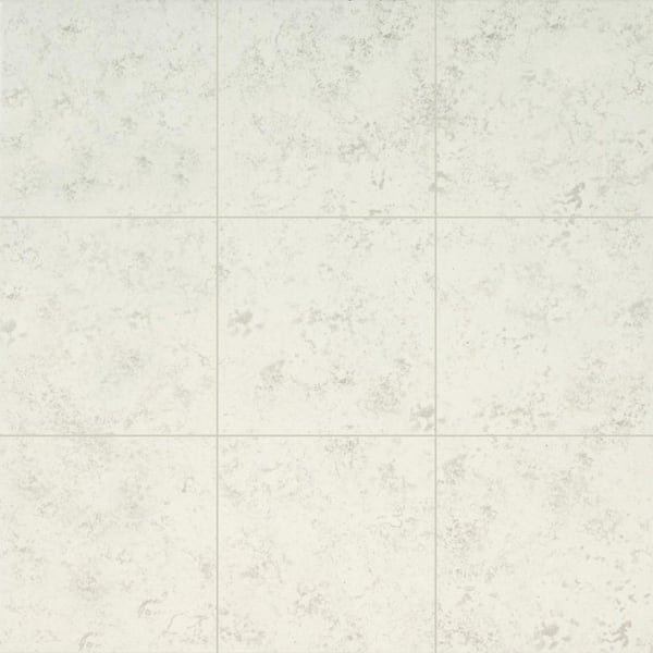 TrafficMaster Take Home Tile Sample-Baja White 6 in. x 6 in. Matte ...