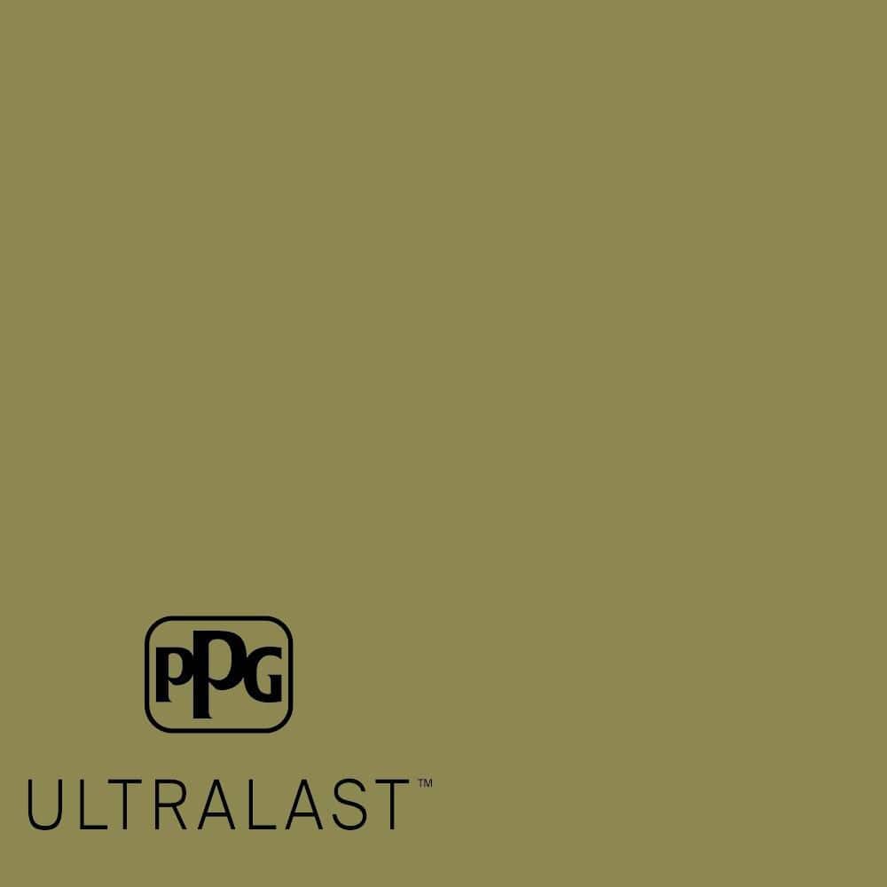 PPG UltraLast 5 gal. #PPG1114-6 Bronze Green Eggshell Interior Paint ...