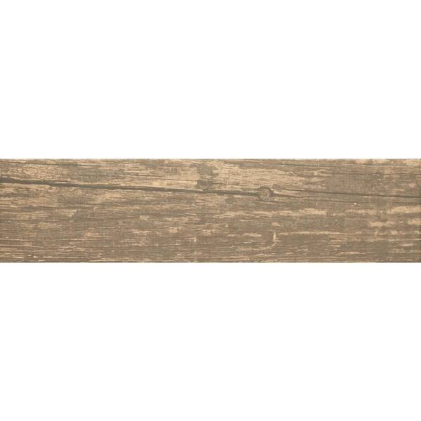 Buy Westwood Almond 8 in. x 24 in. Matte Porcelain Wood Look Floor and ...