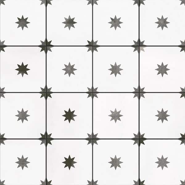 Merola Tile Visium Hex White 17-1/8 in. x 19-3/4 in. Porcelain Floor ...