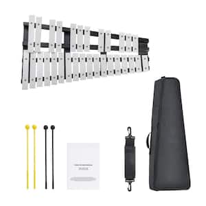 SVOPES Professional 32 Note Glockenspiel Xylophone Kit with Extras ...