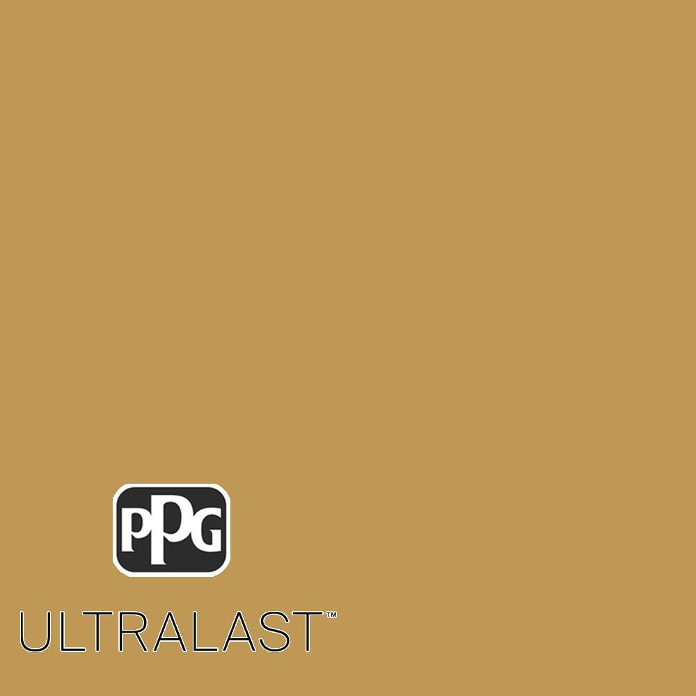 PPG UltraLast 1 gal. #PPG1106-6 Amaretto Sours Matte Interior Paint and ...