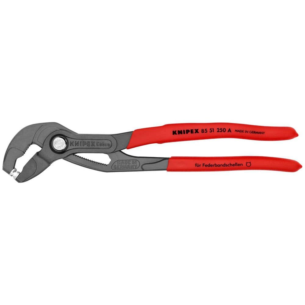 KNIPEX 10" Spring Hose Clamp Pliers 85 51 250 A - The Home Depot