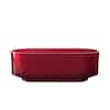ANGELES HOME 67 in. x 29.5 in. Stone Resin Solid Surface Freestanding ...