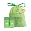 Simply Bio 3 Gal. Compostable Trash Bags, Drawstring Heavy-Duty 1 Mil ...