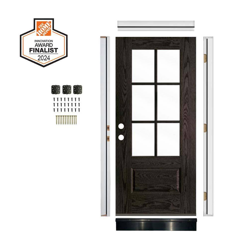 Have a question about Krosswood Doors DIY RTA Kit 36 x 79 in. Clear ...