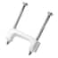 Gardner Bender 1/4 in. White Polyethylene Staples for Coaxial Cable (25 ...
