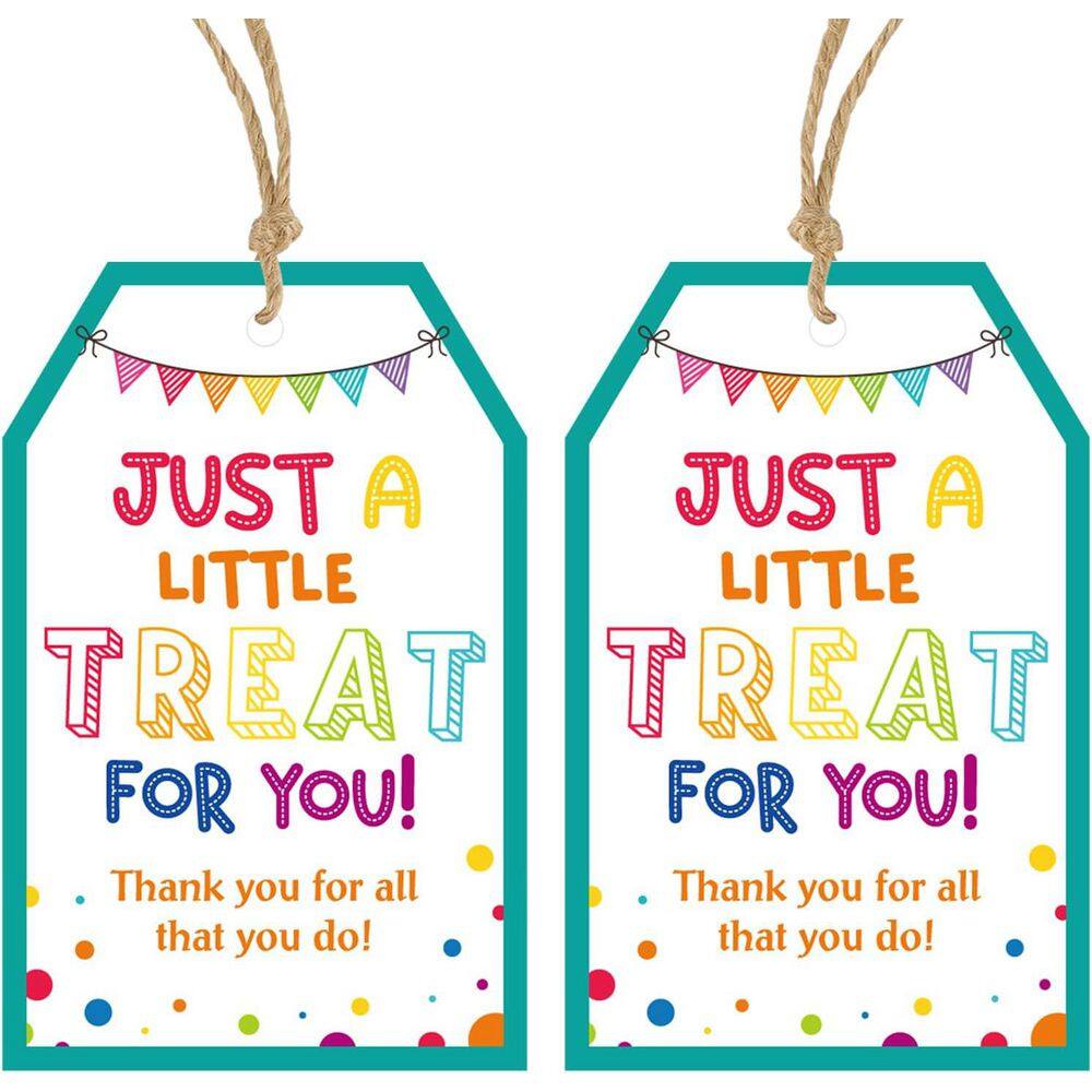 Thank You Gift Tags 50pcs Flag Tags for All Occasions Kudos Teacher ...