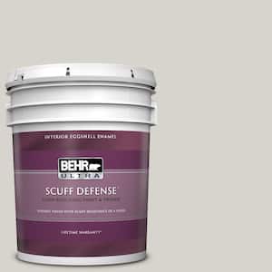 BEHR ULTRA 5 gal. #PPU25-10 Soft Secret Flat Exterior Paint & Primer ...