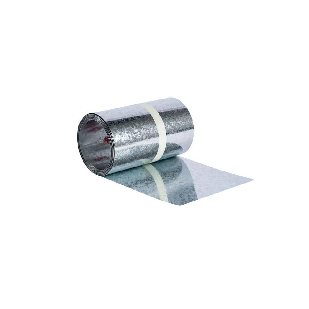 8 Galvanized Flashing Roll Gibraltar Building Products 8 In. X 12 In.
