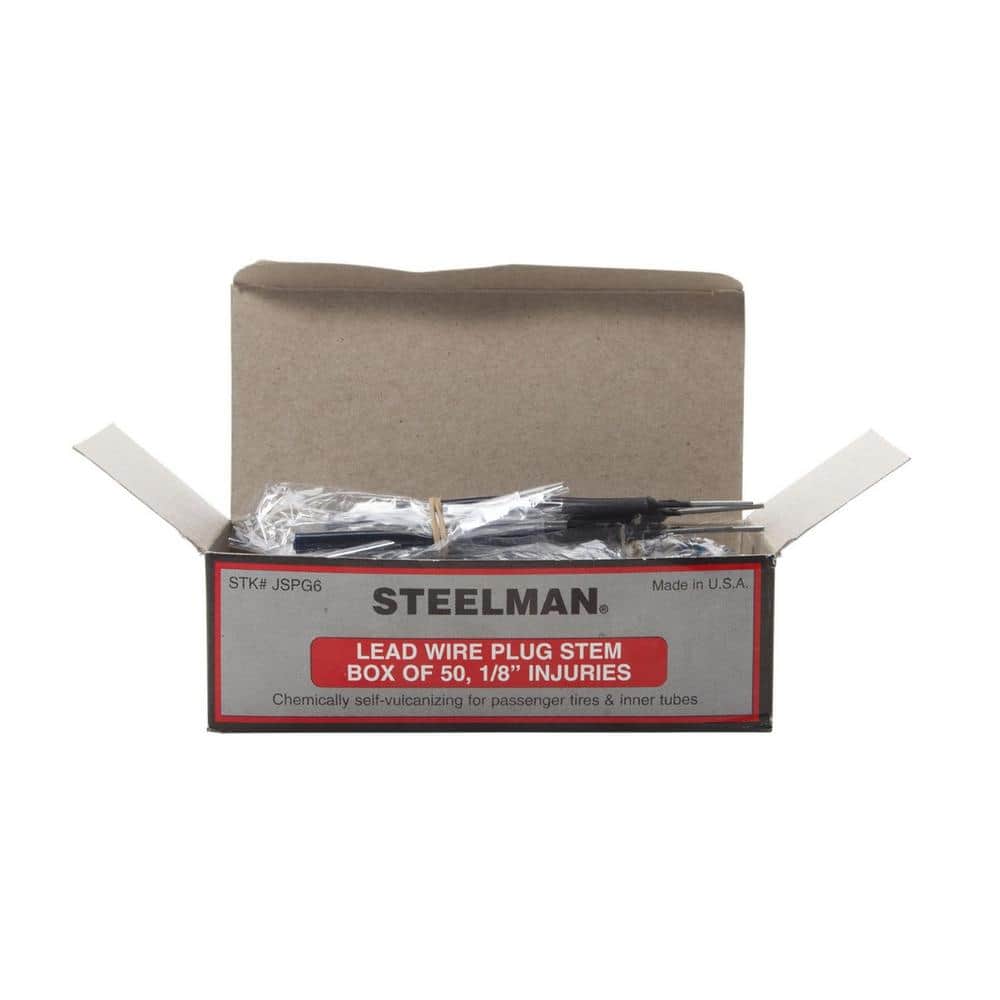 Steelman 1/8 in. Tire Repair Pull Through Plug with Lead (50-Box) JSPG6 ...