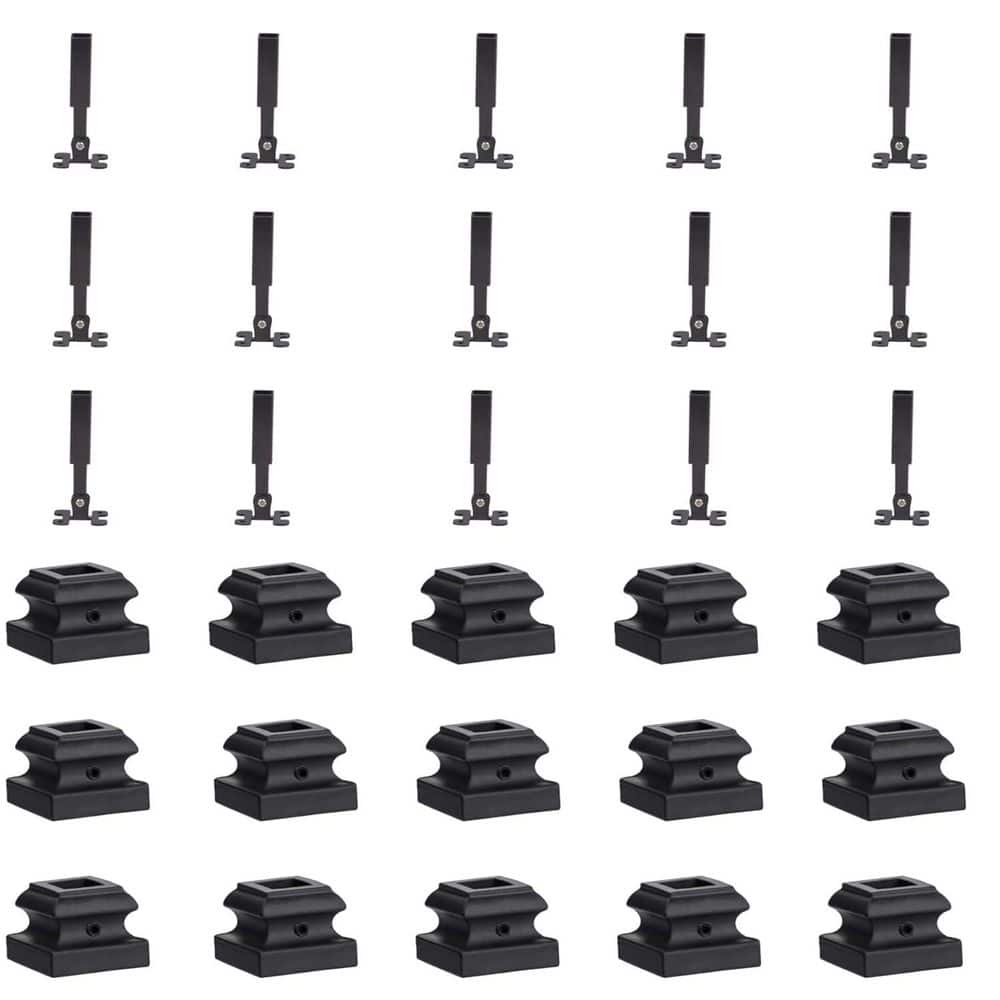 Afoxsos 15 Angle Adjustable Connectors with Screws for 1/2 Square ...