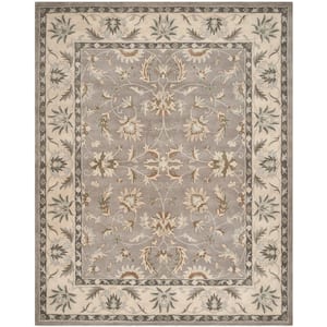 SAFAVIEH Heritage Rust/Beige 8 ft. x 10 ft. Border Area Rug HG734D-8