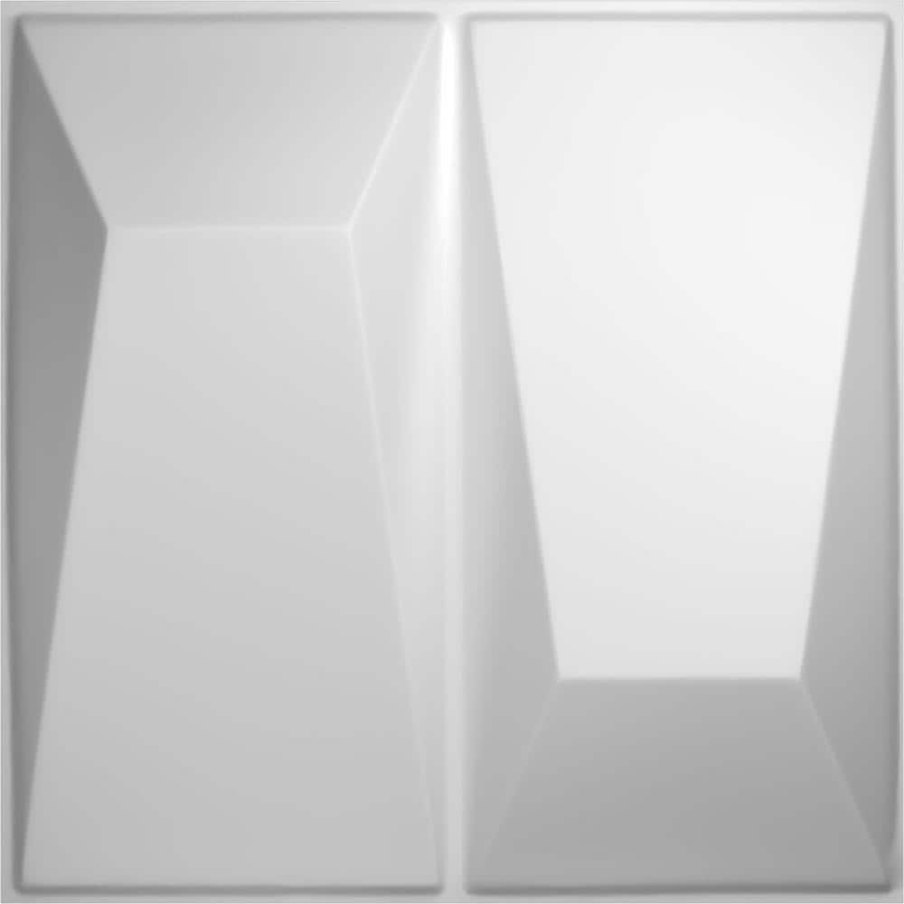 Ekena Millwork 11-7/8"W x 11-7/8"H Locke EnduraWall Decorative 3D Wall ...