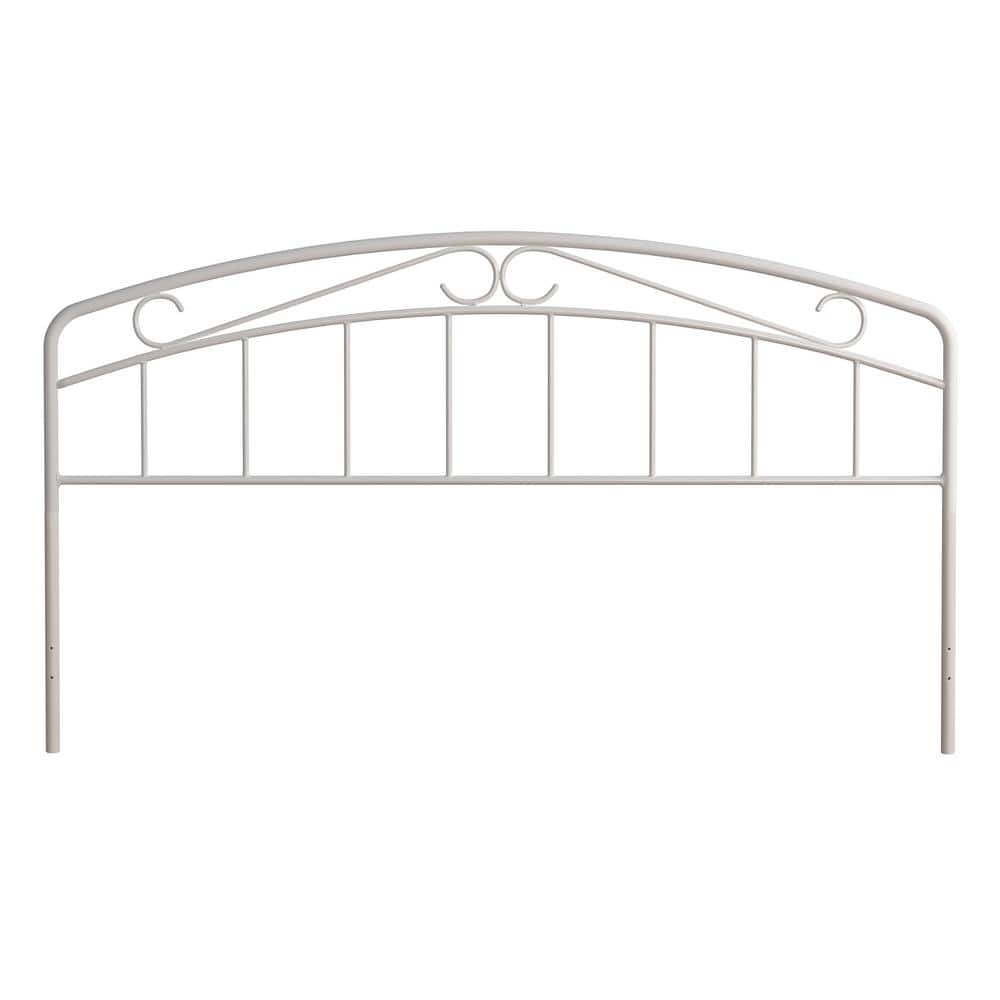 Hillsdale Furniture Jolie White King Arched Scroll Headboard 2586-670 ...