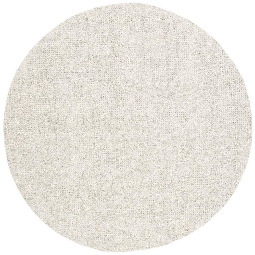 SAFAVIEH Abstract Light Sage/Ivory 6 ft. x 6 ft. Contemporary Marble ...