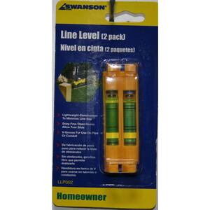 Empire 5-5/8 in. Line Levels Set (2-Pack) 83038