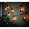 Hampton Bay 10-Light 11 ft. Indoor/Outdoor Plug-In ST38 Incandescent ...