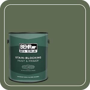 BEHR MARQUEE 1 gal. #430F-6 Inland Semi-Gloss Enamel Exterior Paint ...
