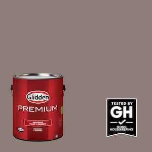 Glidden Premium 5-gal. PPG1017-5 Cinnamon Toast Flat Exterior Latex ...