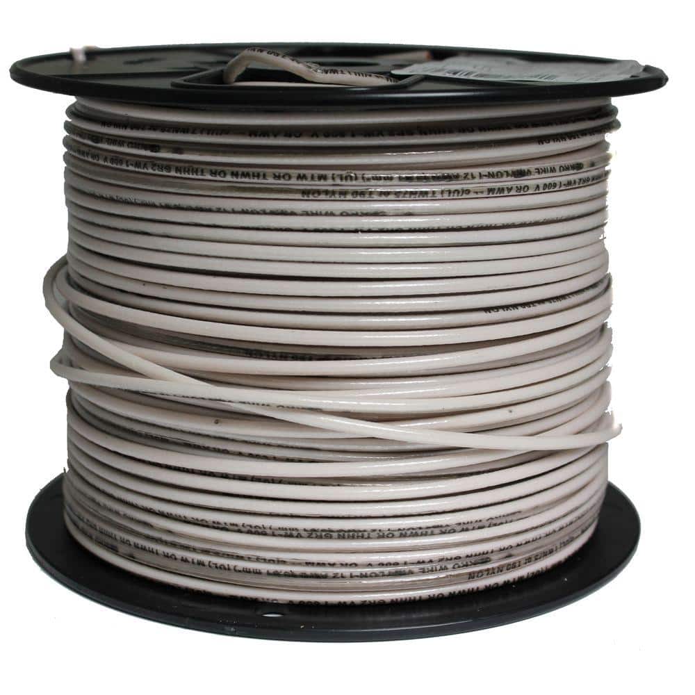 Cerrowire 500 ft. 14 Gauge White Stranded CU XHHW-2 Wire 1171-2402J ...