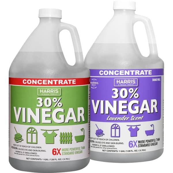 Harris 128 oz. 30% Cleaning Vinegar and 30% Lavender Cleaning Vinegar ...
