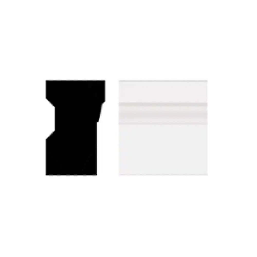 Ekena Millwork WM180 1.25 in. D x 2 in. W x 6 in. L PVC Casing Sample ...