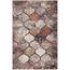 StyleWell Alino Rust 6 ft. x 9 ft. Quatrefoil Area Rug 51006