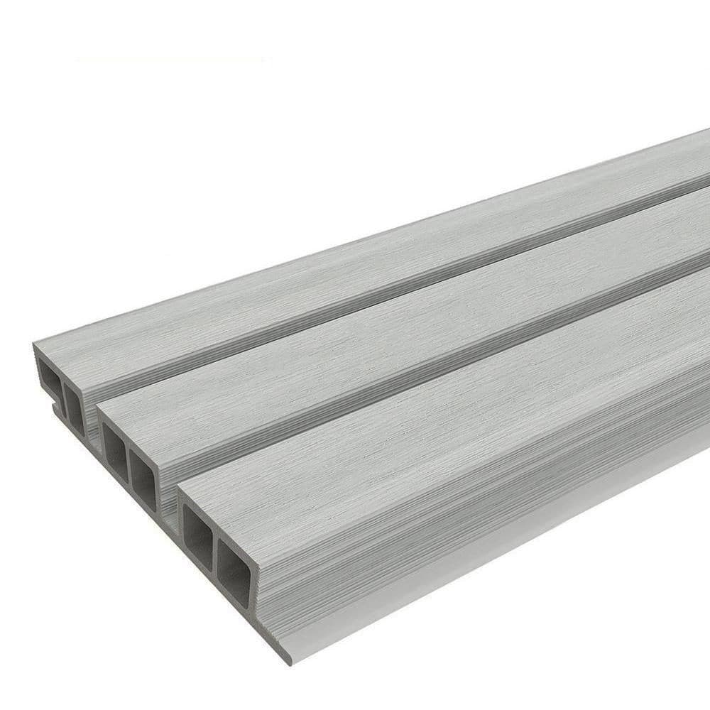 NewTechWood European Siding System 7.7 in. x 96 in. Composite Belgian ...