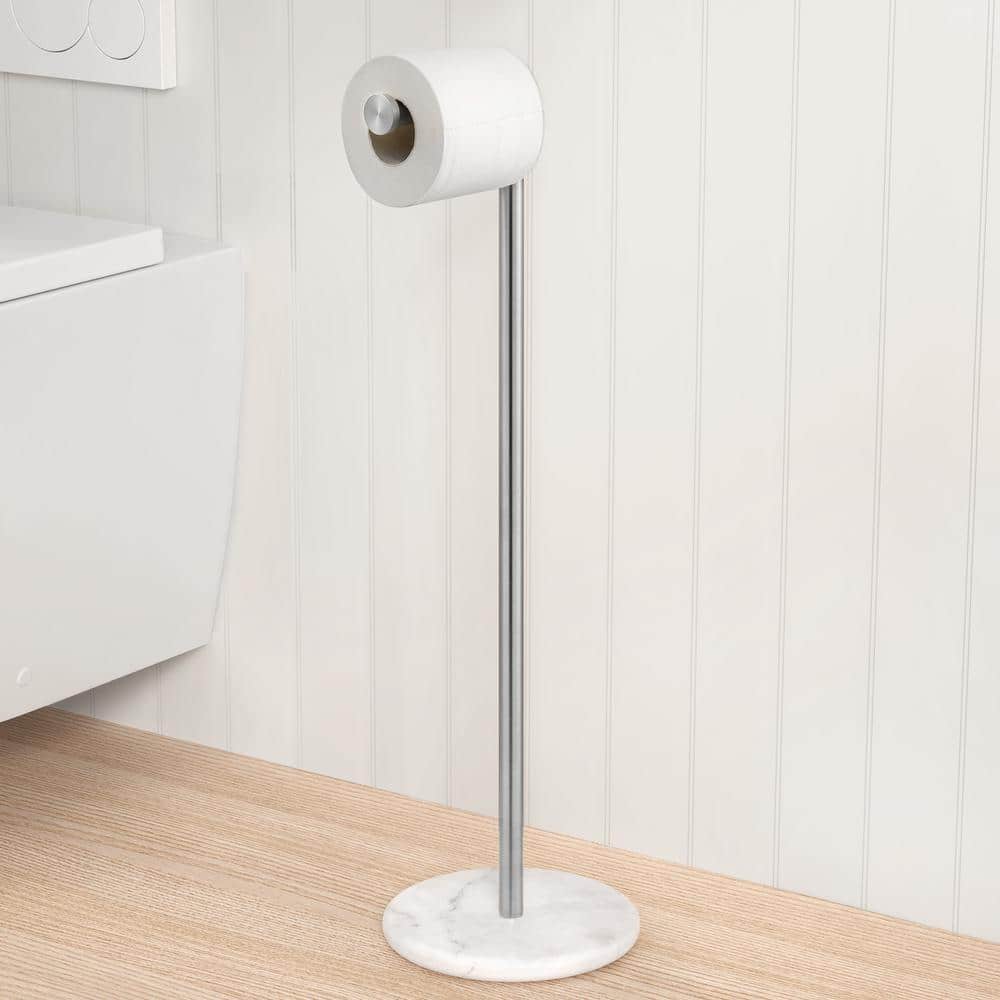 KES Bathroom Freestanding Toilet Paper Holder 26 in. H Tissue Roll ...