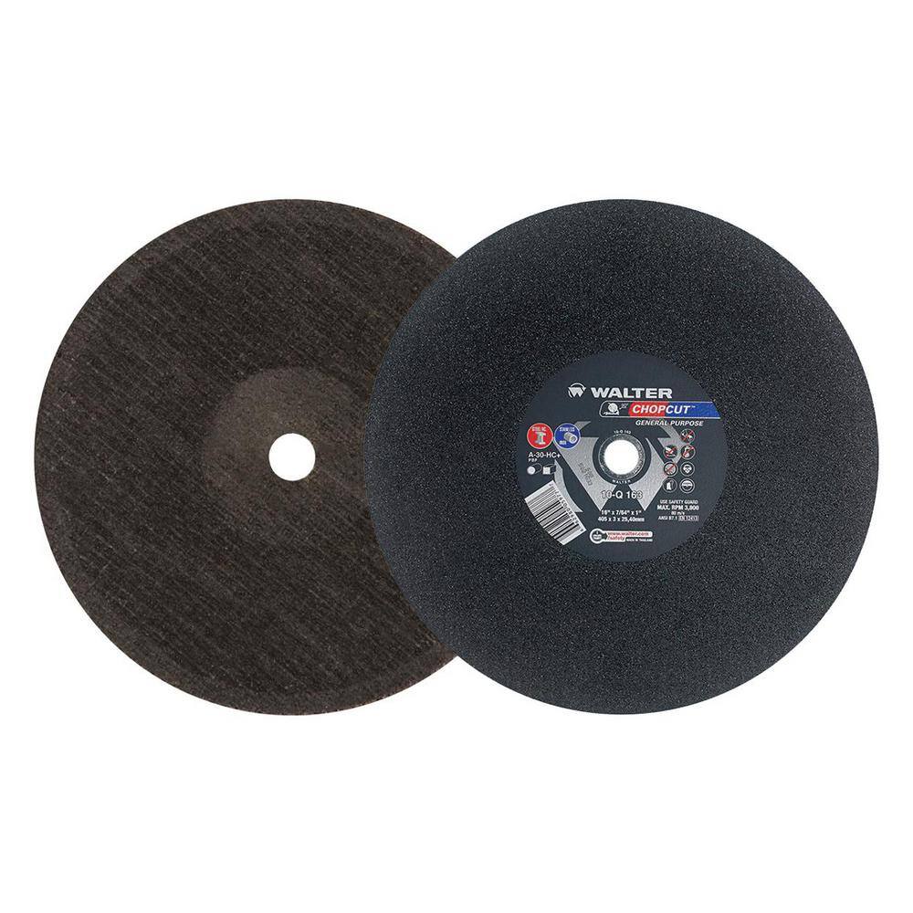WALTER SURFACE TECHNOLOGIES Chopcut 16 in. x 1 in. Arbor x 7/64 in. T1 ...