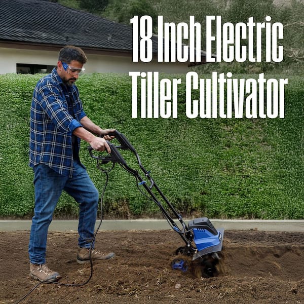 Westinghouse 18 in. 15 Amp Electric Garden Tiller Cultivator W18TCAC ...