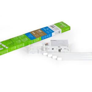 toggled 64-Watt 4 ft. Dimmable Linear LED Tube Light Bulb Retrofit ...