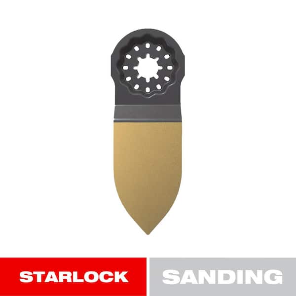DIABLO 1-1/4 in. 40-Grit Starlock Carbide Grit Oscillating Detail ...