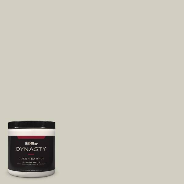 BEHR DYNASTY 8 oz. #N350-2 Sawgrass Matte Stain-Blocking Interior ...