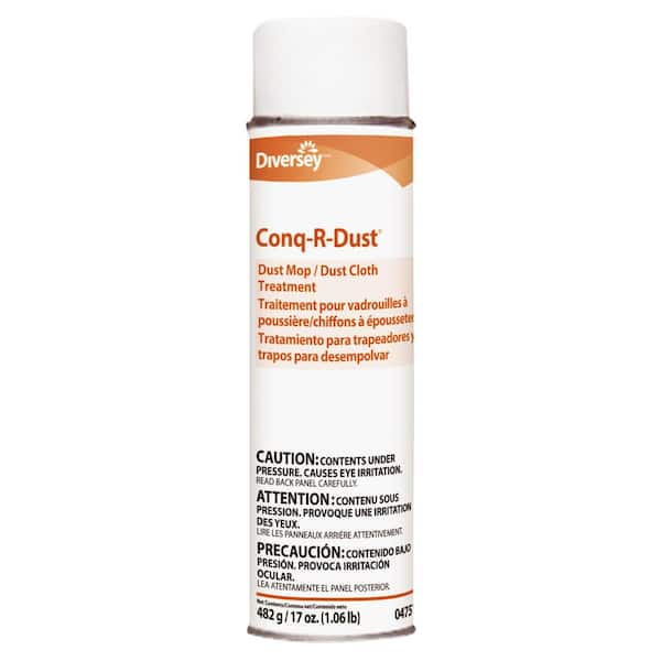 Diversey 17 oz. Amine Scent Conq-r-Dust Dust Mop/Dust Cloth Treatment ...