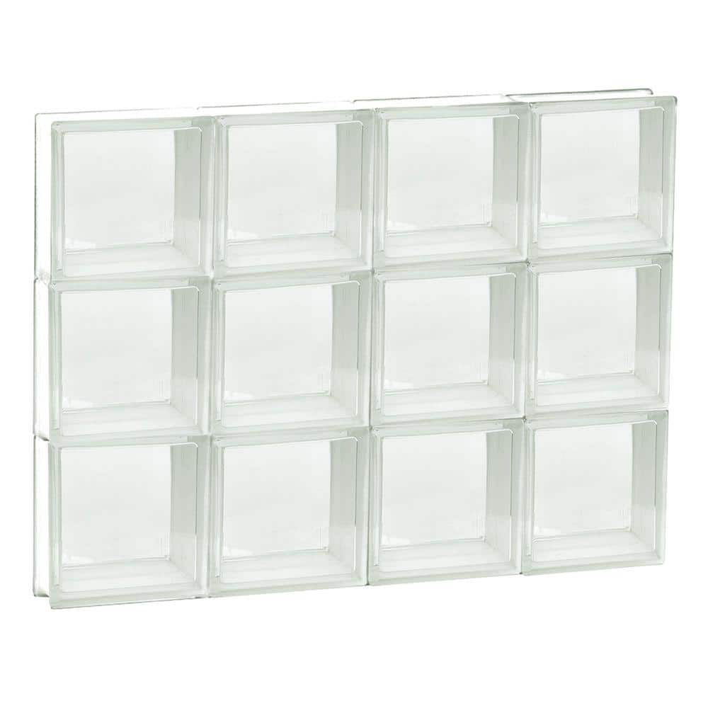 Clearly Secure 31 in. x 23.25 in. x 3.125 in. Frameless Non-Vented ...